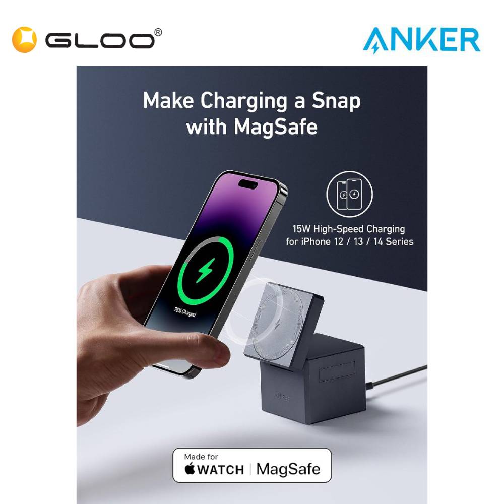 Anker-3-in-1-Cube-with-MagSafe-Y1811-Gray