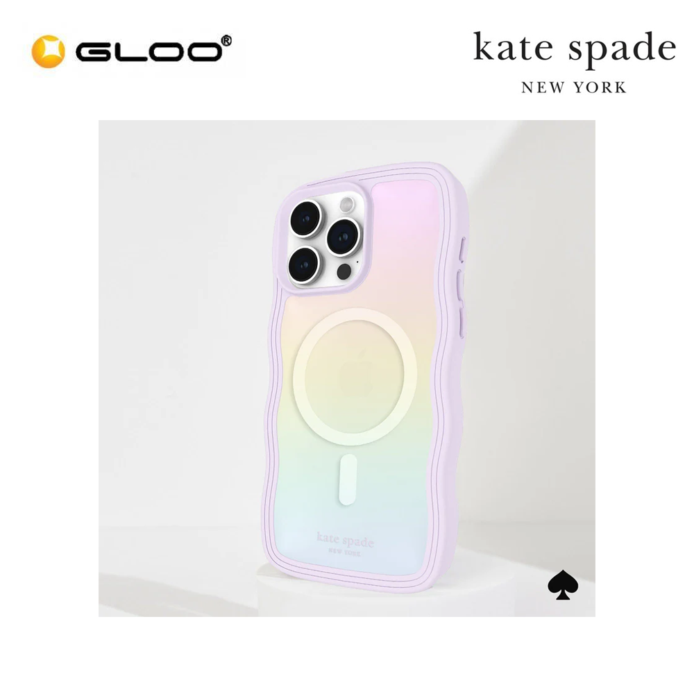 Kate-Spade-New-York-Wavy-for-MagSafe-Case-iPhone-16-Pro-Opal-Iridescent ...