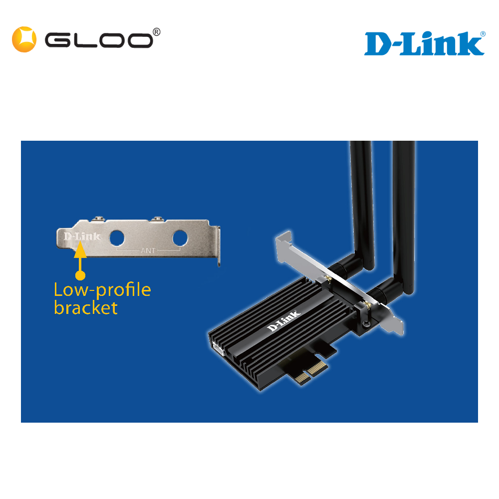 D-LINK-DWA-X562-Wireless-AX1800-Wi-Fi-6-Bluetooth-PCI-Express-Adapter