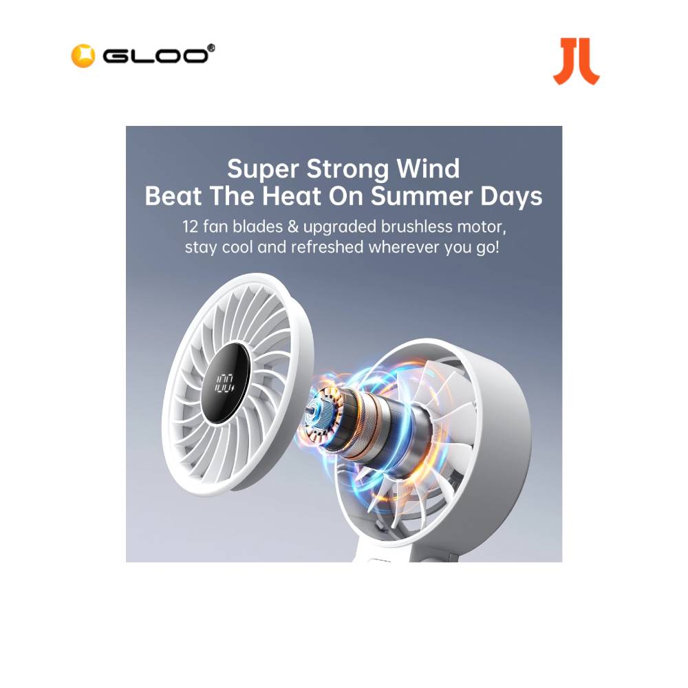 Jisulife Life7 - Foldable Rechargeable 3600mAh Battery Handheld Fan