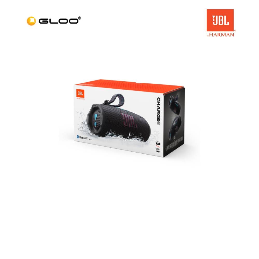 JBL Charge 6 Portable Waterproof Speaker with AI Sound Boost - Funky ...