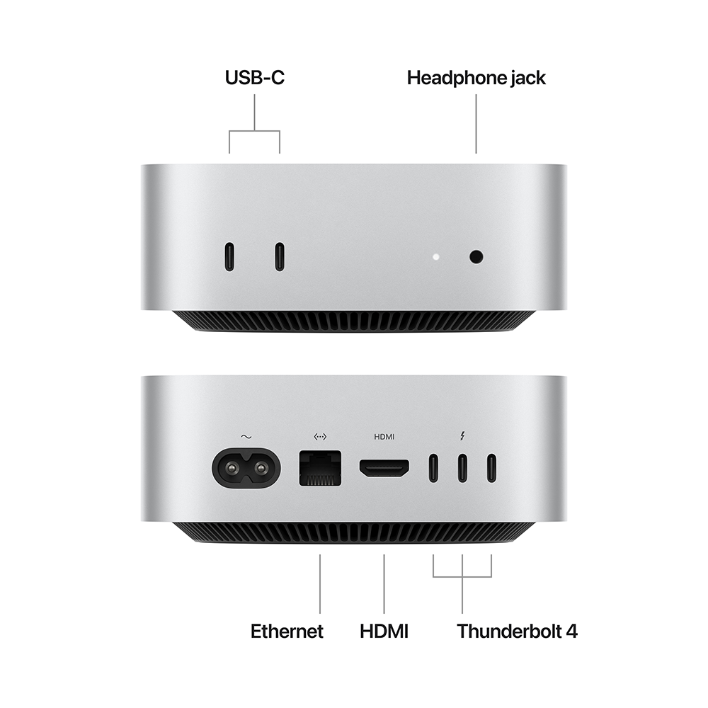 Apple-Mac-mini-M4-chip-with-10‑core-CPU-and-10‑core-GPU-16GB-256GB-SSD