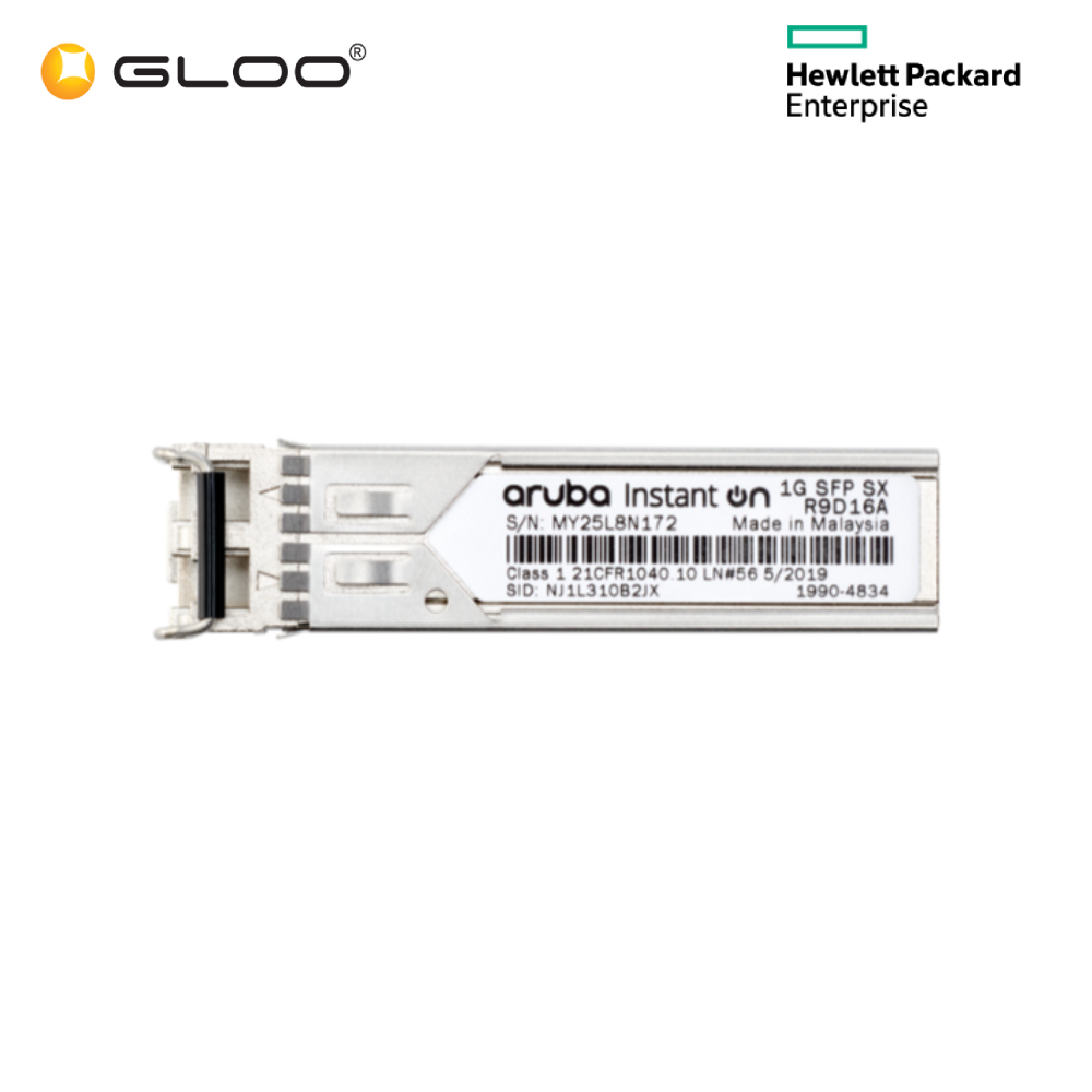 HPE-Networking-Instant-On-1G-SFP-LC-SX-500m-MMF-Transceiver-R9D16A