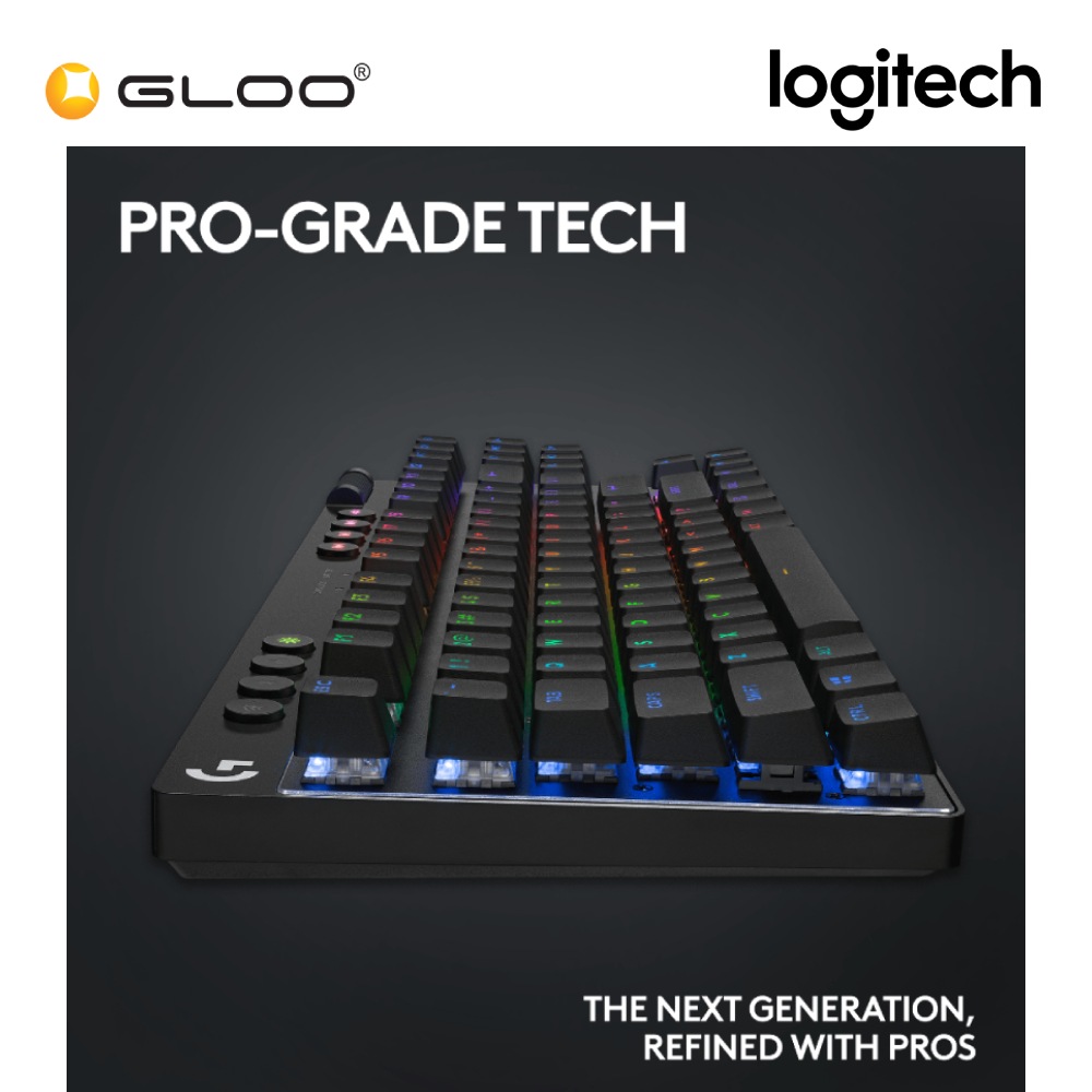 Logitech-Pro-X-TKL-Lightspeed-Gaming-Keyboard-Black-920-012137