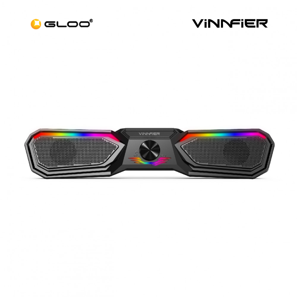 Vinnfier Hyperbar U20 BT USB Powered Soundbar Black