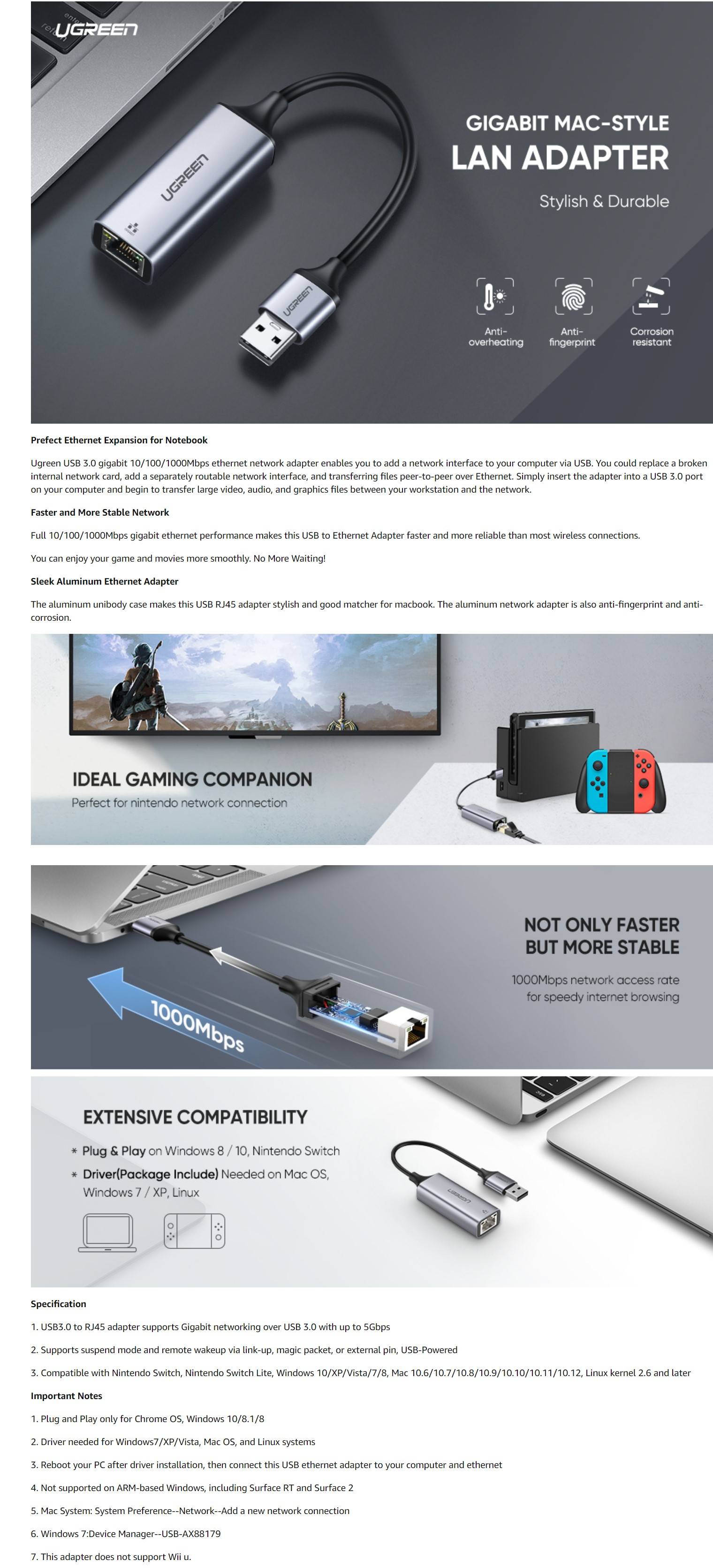 UGREEN-USB-3.0-Gigabit-Ethernet-Adapter-50922